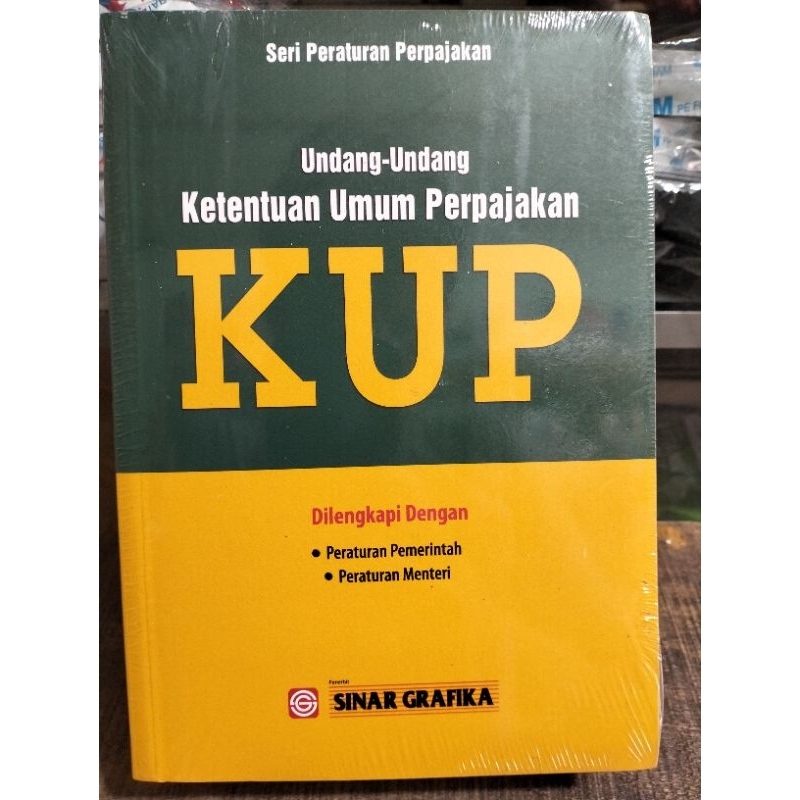 Jual Undang Undang Ketentuan Umum Perpajakan KUP | Shopee Indonesia