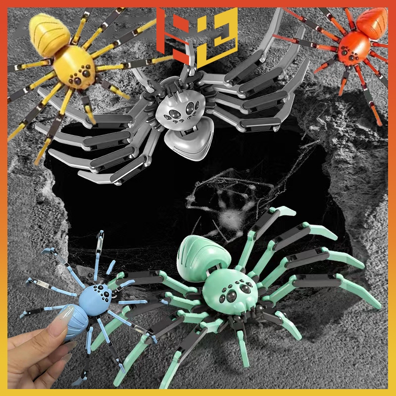 Jual Articulated Action Laba-laba Mainan Spider 3D Printed Multi ...