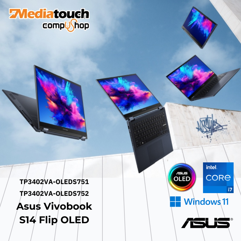 Jual Asus Vivobook S14 Flip OLED TP3402VA-OLEDS751 /Core i7-13700H/16GB ...