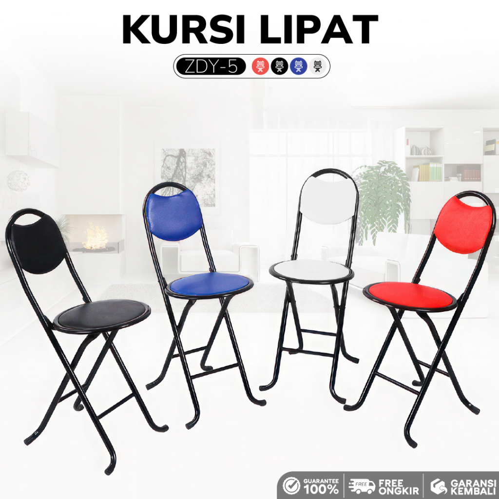 Jual Kursi Lipat Kursi Foldable Multifungsi Kursi Kerja Kursi Makan ...