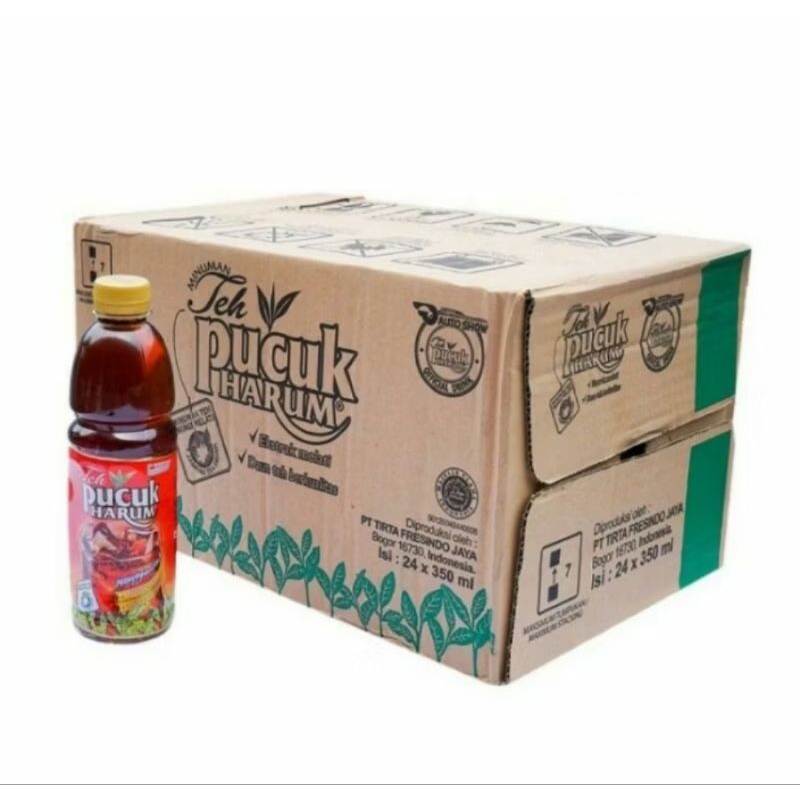 Jual Teh Pucuk Harum 350 ML x 24 Botol / Dus | Shopee Indonesia