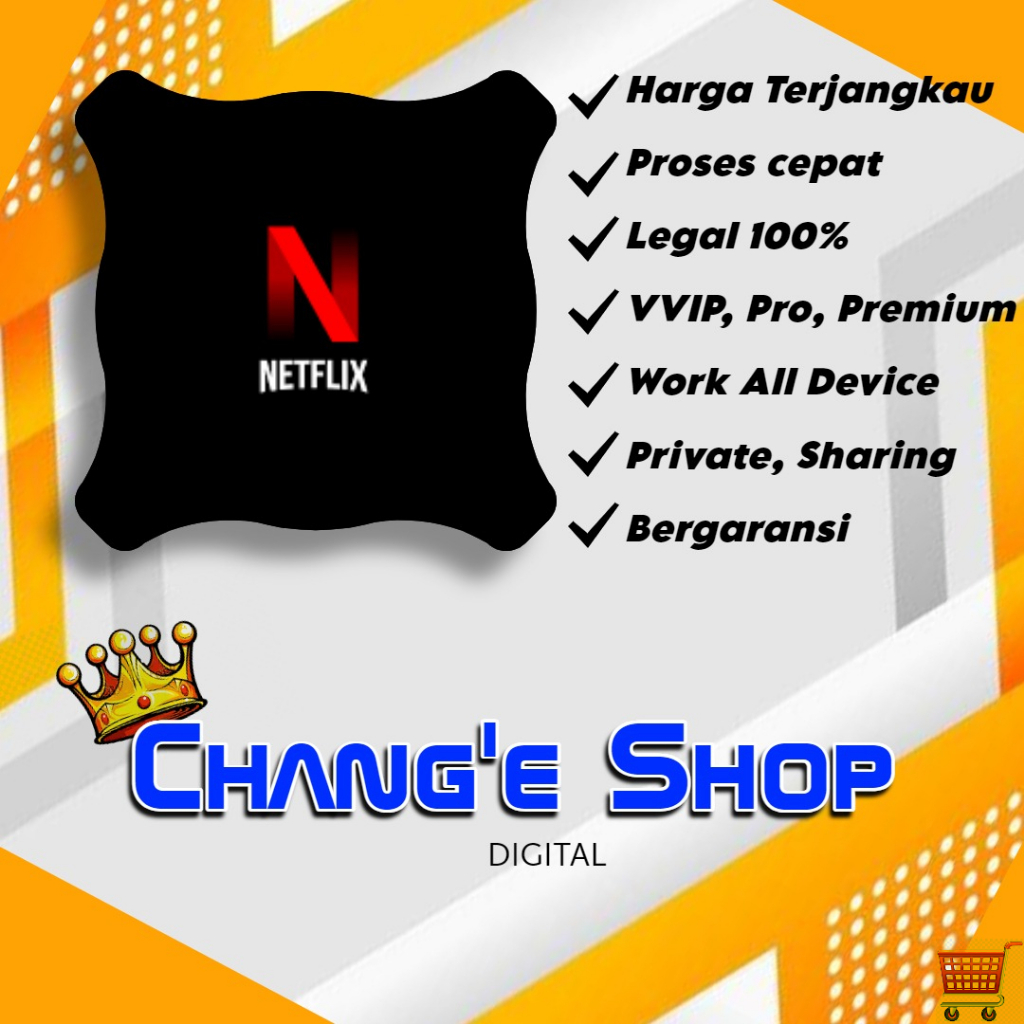 Jual NETFLIxXx PREMIUM 1 TAHUN PRIVATE FULL GARANSI 100% UHD4K ANTI SCREEN LIMIT | Shopee Indonesia