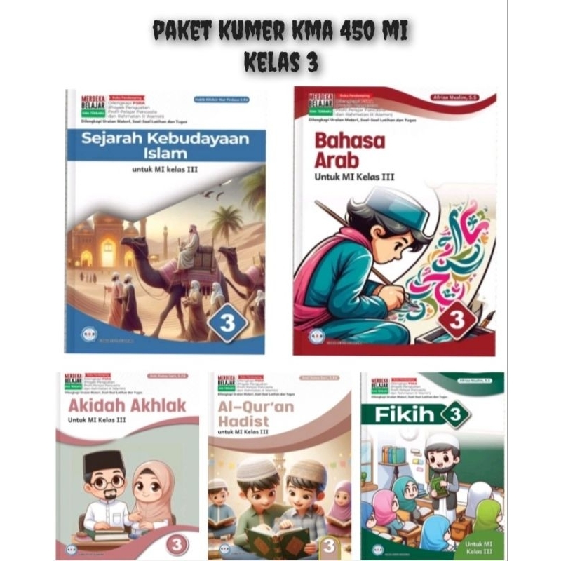 Jual Buku Siswa Original SD/MI Kelas 3 (AKIDAH AKHLAK, FIKIH, AL QURAN HADIS, BAHASA ARAB, SKI ...