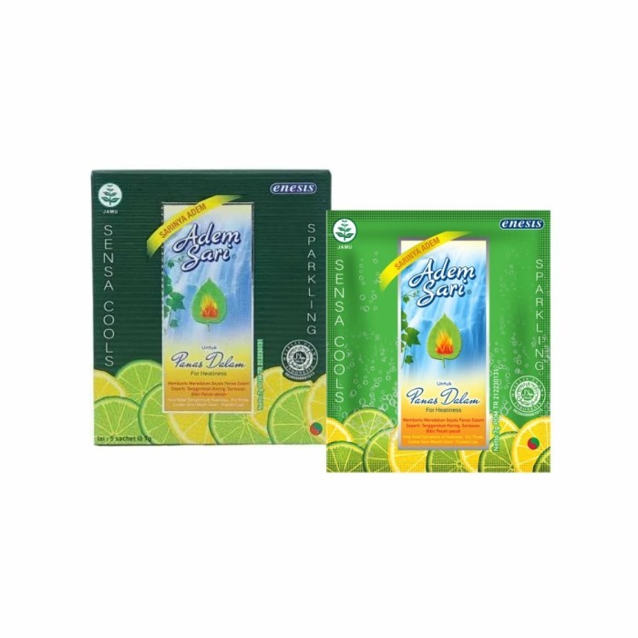 Jual Adem sari enesis dus (isi 5 sachet) | Shopee Indonesia