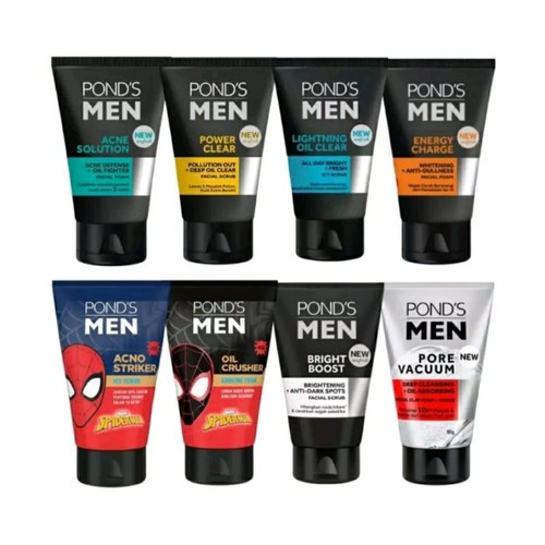 Jual Ponds Men Facial wash 100gr ORIGINAL-BPOM | Shopee Indonesia