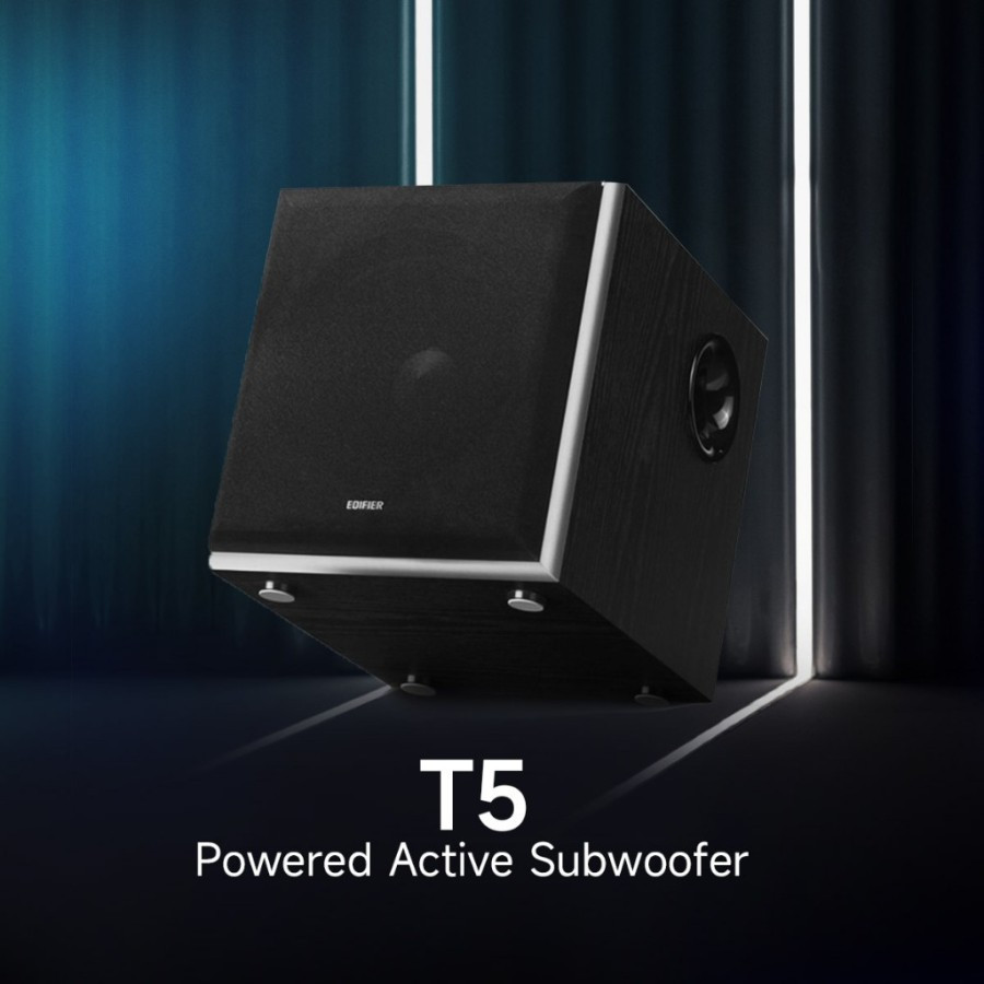 Jual EDIFIER T5 POWERED ACTIVE SUBWOOFER FOR STUDIO HOME OFFICE GAMING ...