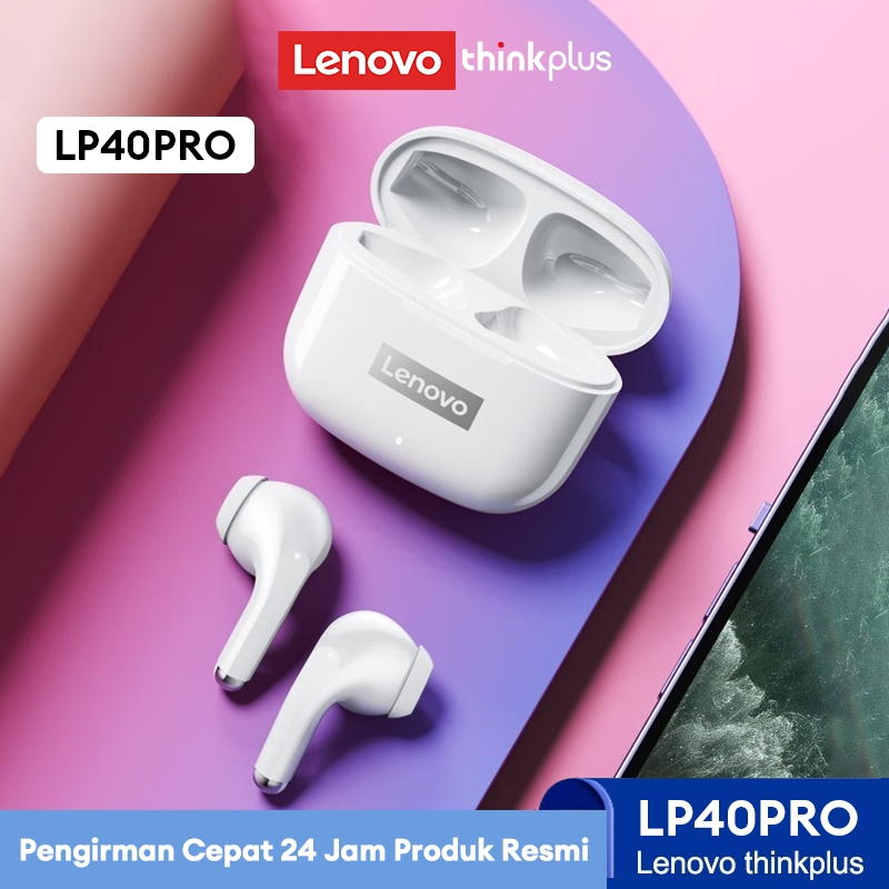 Jual Lenovo Thinkplus TWS LP40/Pro/Plus TWS Wireless Bluetooth Earphones Sport/Music Headsets ...