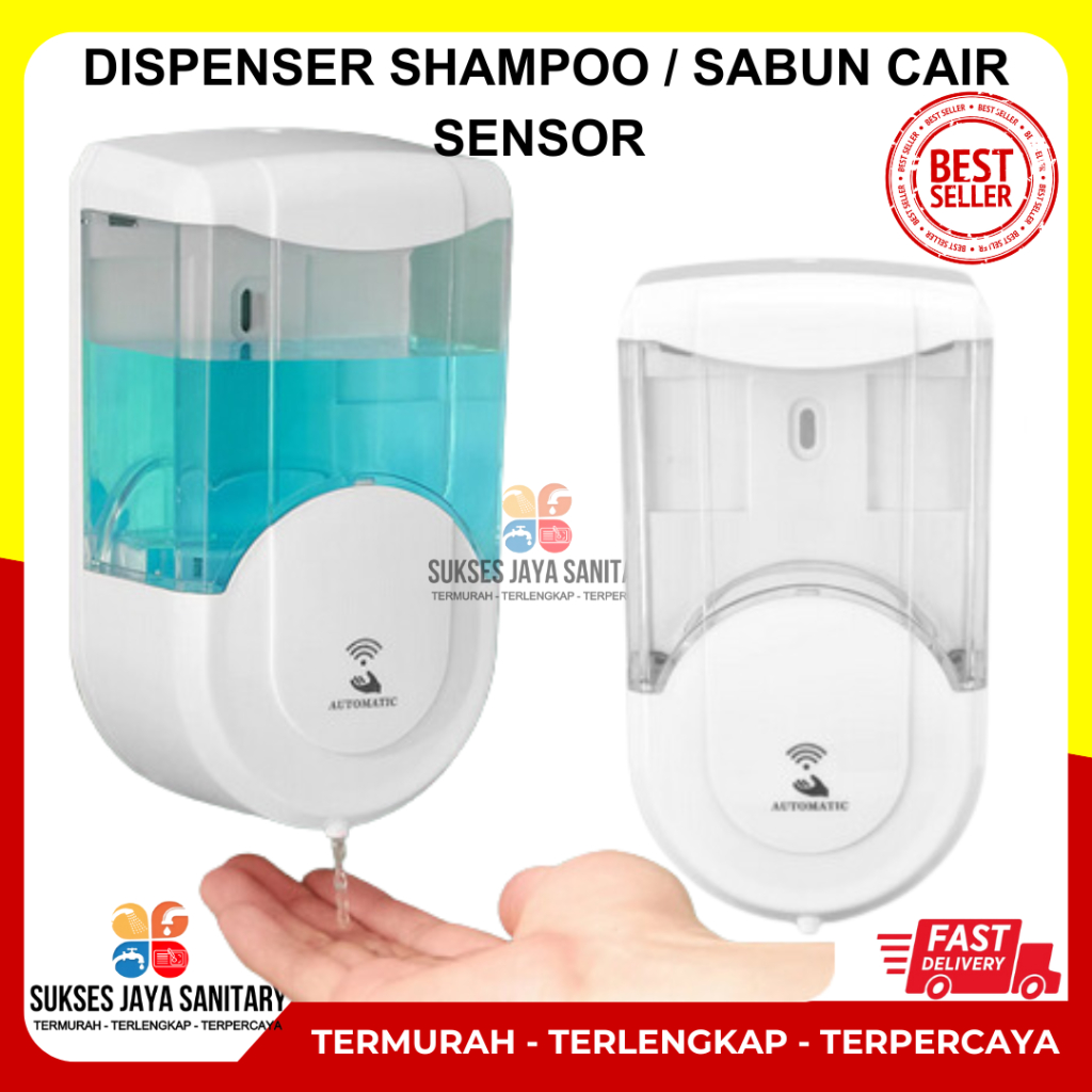Jual Dispenser Sabun Cair Otomatis dengan Sensor Smart Touchless ...