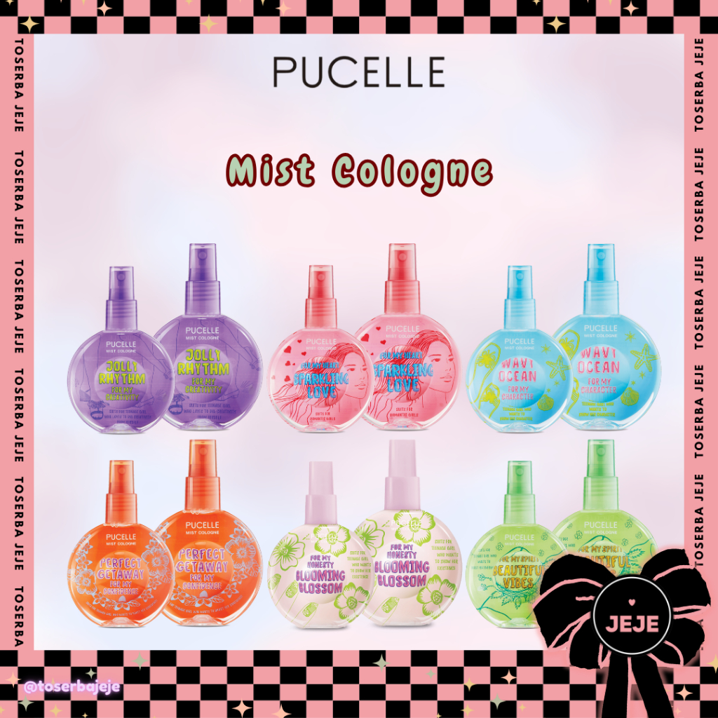 Jual Pucelle Mist Cologne Spray 75ml / 150ml | Pewangi Parfum Badan ...