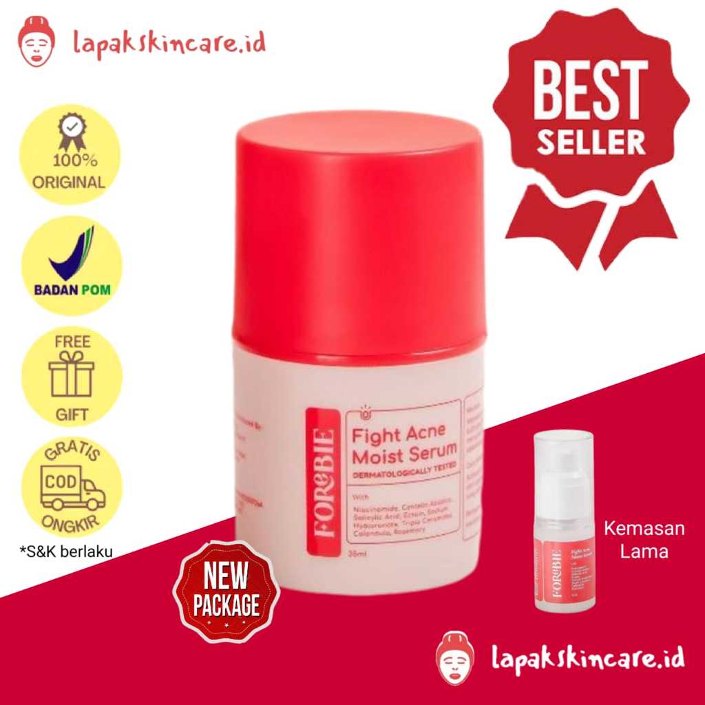 Jual Forebie Fight Acne Moist Serum 35ml / Forebie Acne Serum Atasi ...