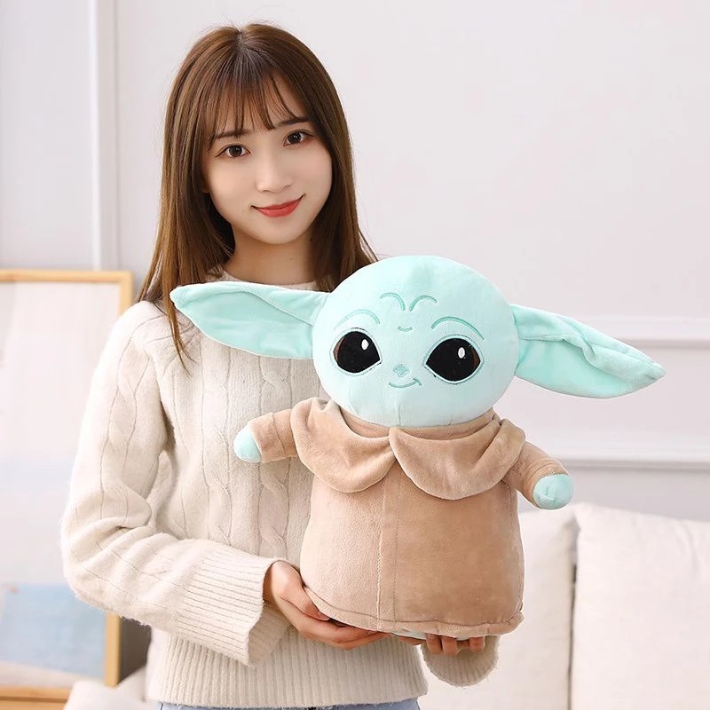 Jual Boneka Baby Yoda 32cm Mainan Mewah Kartun Star Wars Mandalorian ...