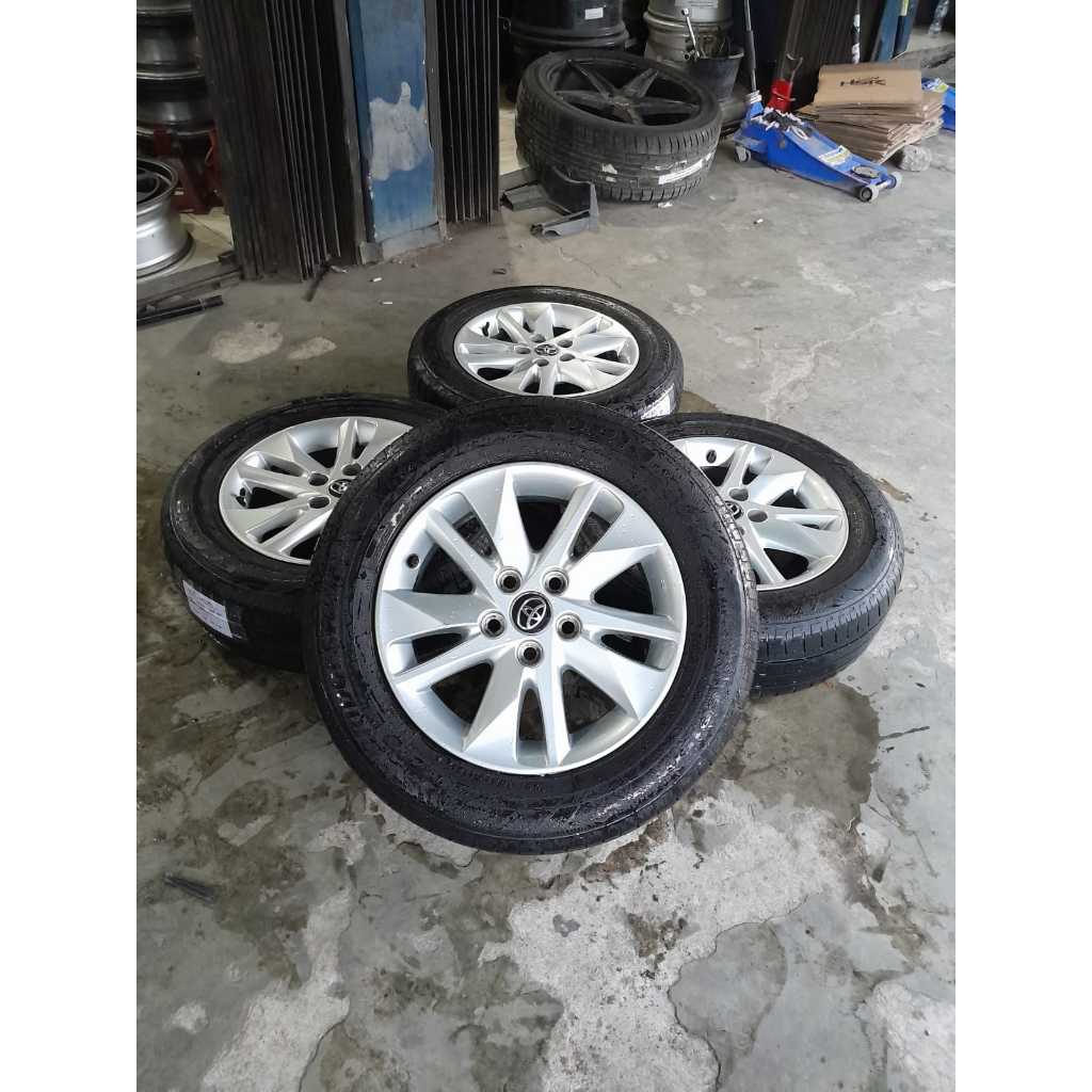 Jual VELG SEKEN COPOTAN STD INOVA REBORN R16X6 5X114,3 ET 30 + BS(2022) 205 65 R16 COCOK BUAT ...