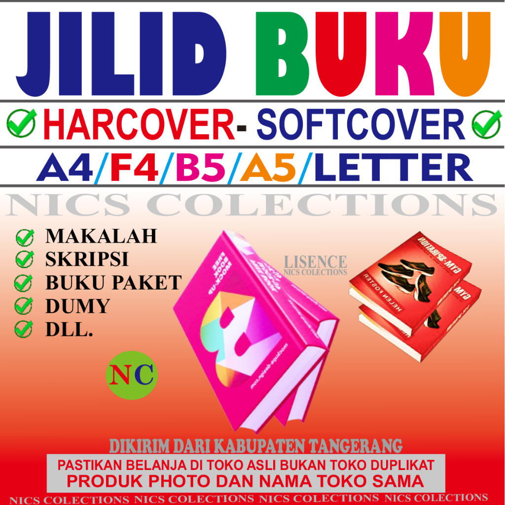 Jual JILID HARDCOVER/SOFTCOVER/PERPECT BINDING | Shopee Indonesia