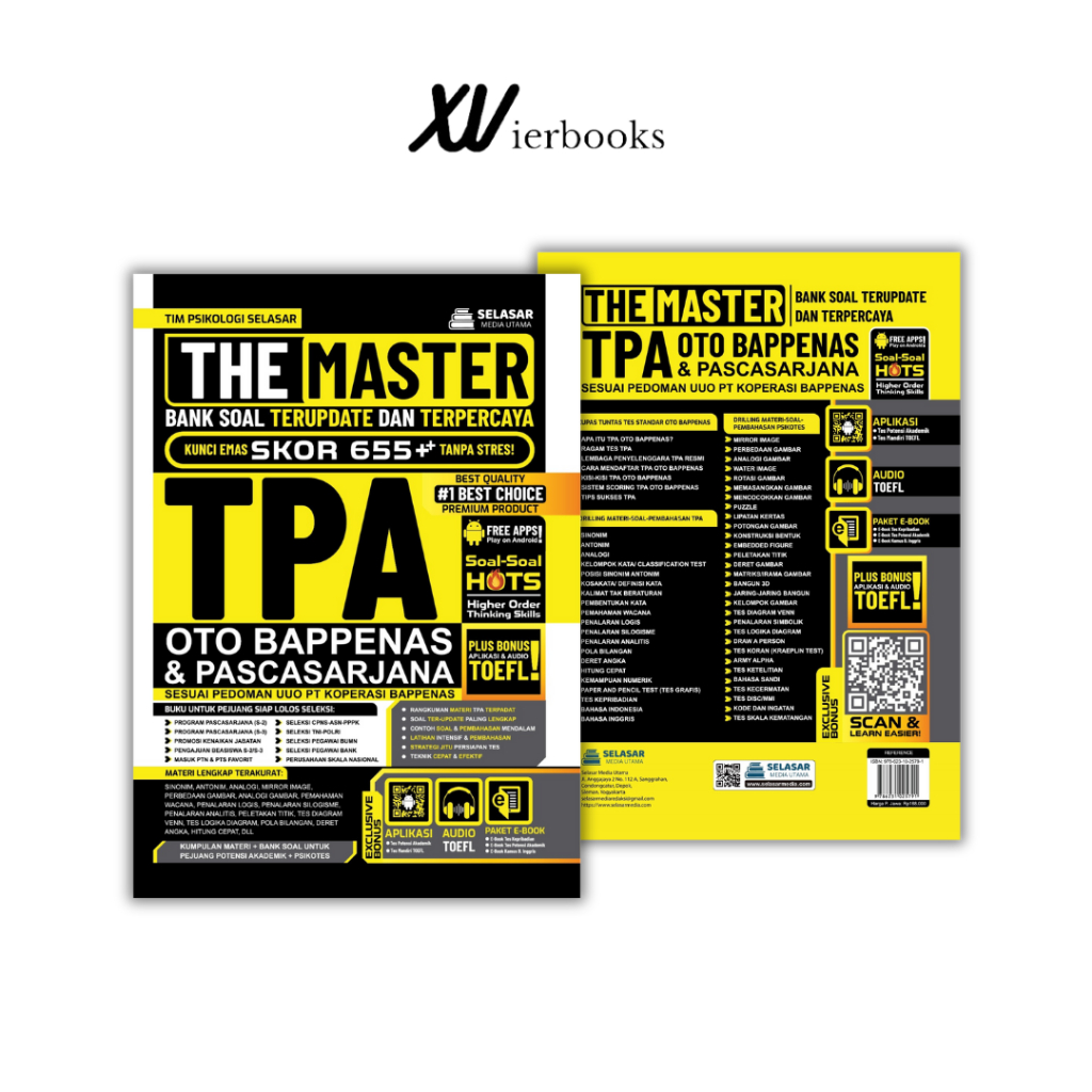 Jual NEW!! BUKU TPA THE MASTER TPA | SELASAR MEDIA UTAMA | Shopee Indonesia