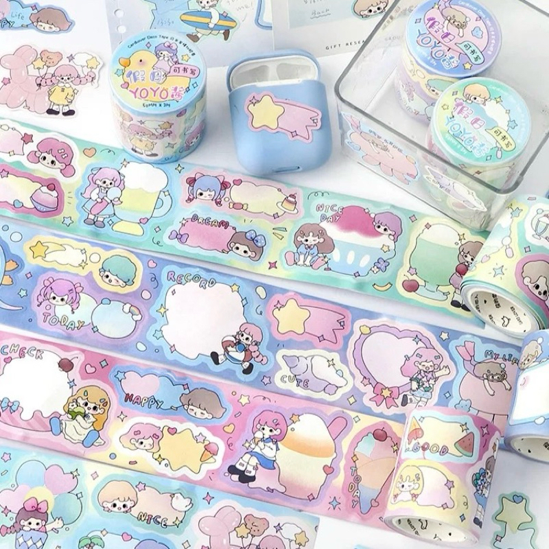 Jual { SAMPLE } YOYO STICKER PER LOOP | Shopee Indonesia