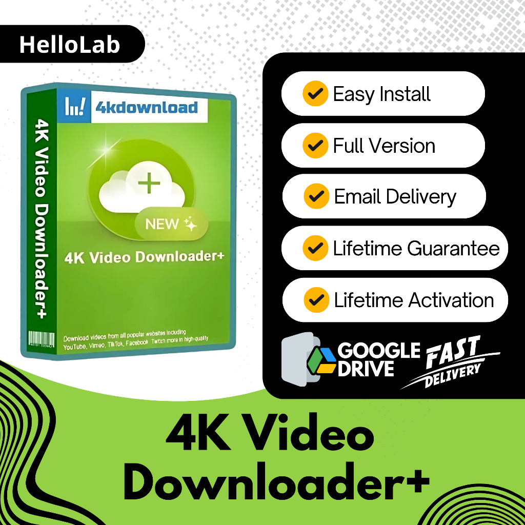 Jual [WIN/MAC] 4K Video Downloader Plus Versi 25.4.2 Full Version ...