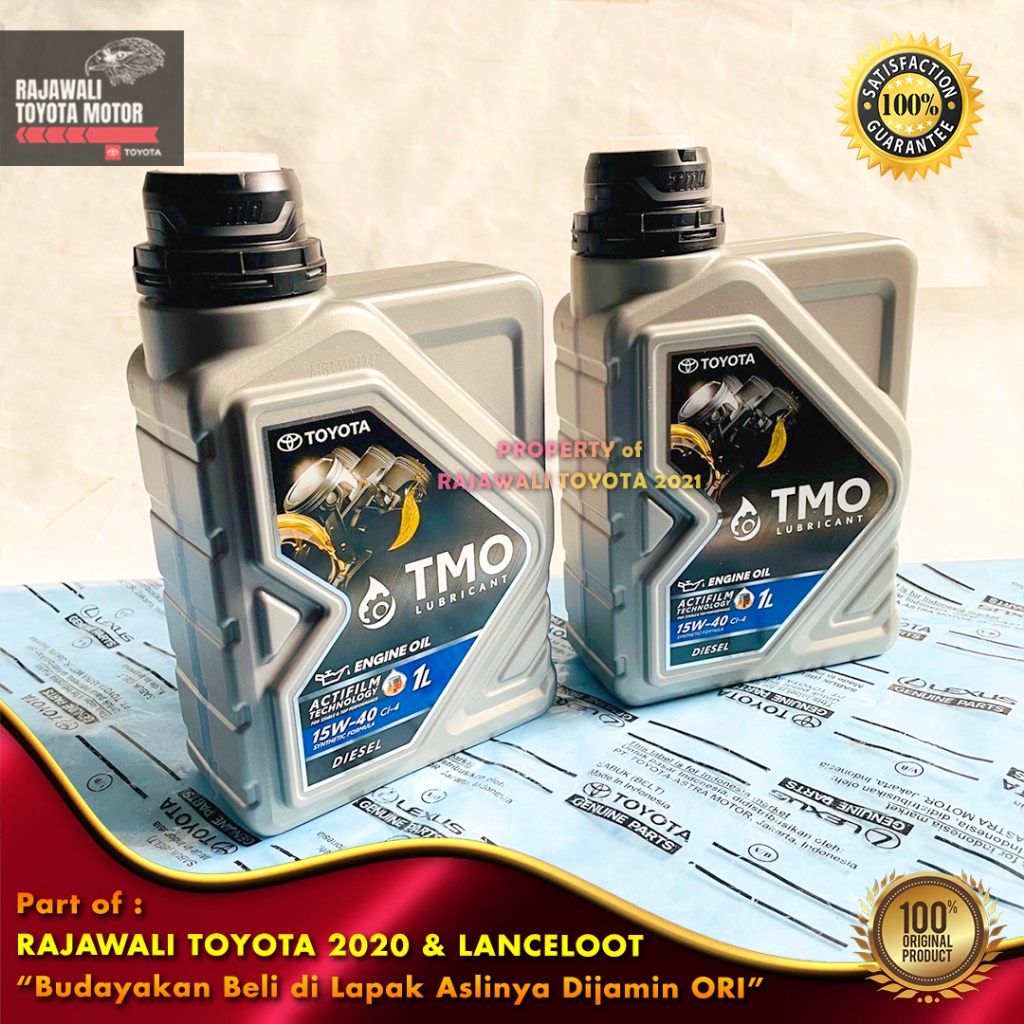 Jual Oli Mesin TMO 15W40 Diesel Engine Oil 15W-40 Kemasan Botol 1L ...