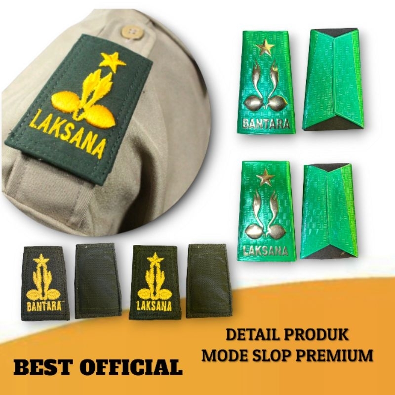 Jual SEPASANG TKU BORDIR & KARSTEK LOGO ATRIBUT BANTARA LAKSANA TIMBUL ...