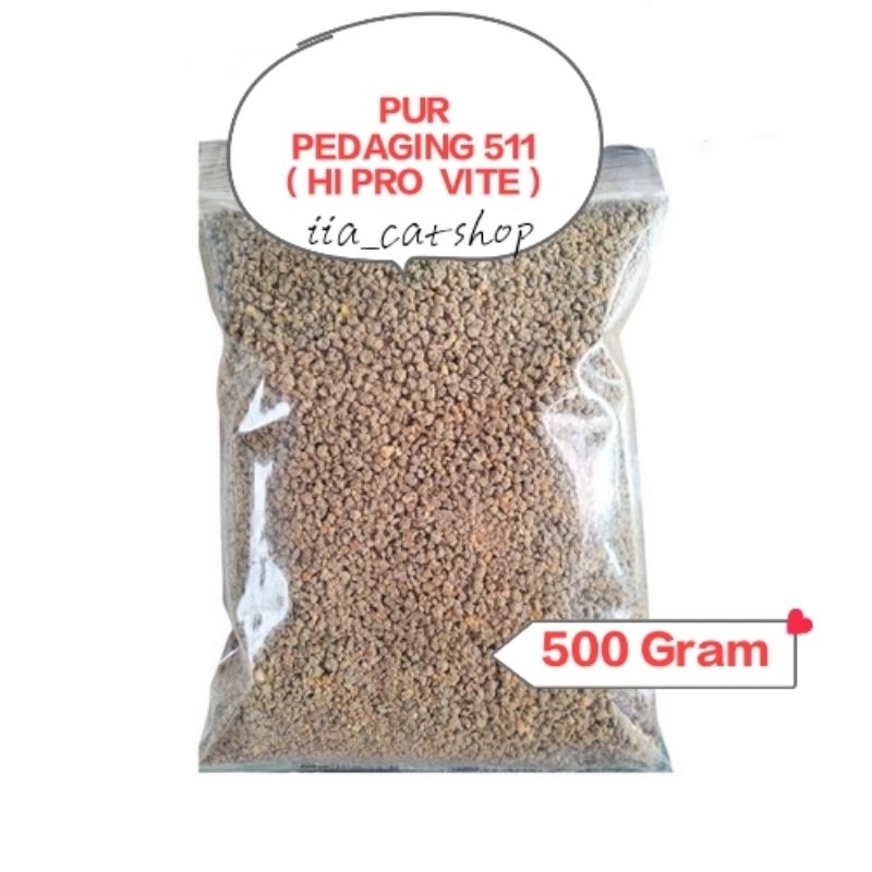 Jual Pur Ayam 511 Voer Pakan Ayam Hi Pro Vite 511 Charoen Pokphand 500 ...