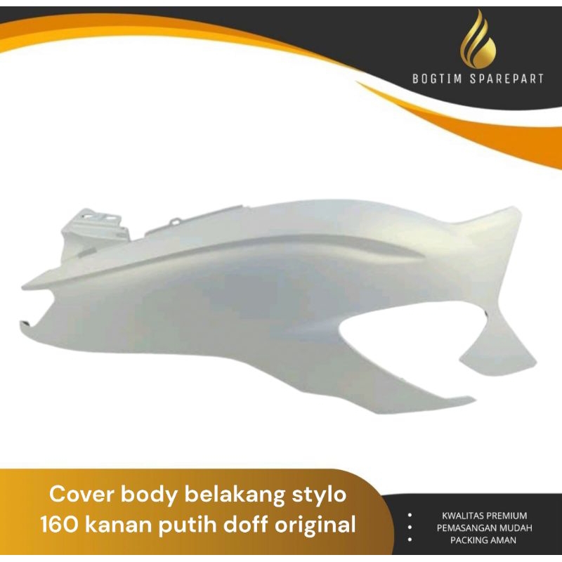 Jual COVER R BODY 83510-K3V-N000 COVER BODY BELAKANG STYLO 160 PUTIH ...