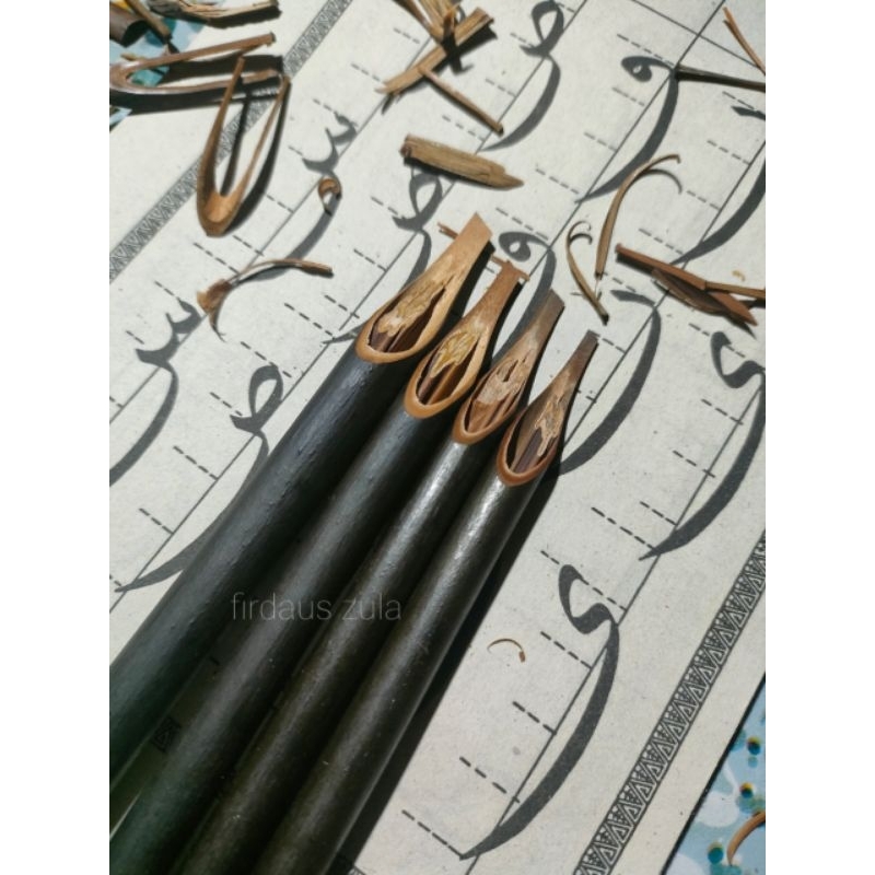 Jual Qalam Handam Hitam Kuas Pulpen Pena Khat Kaligrafi Arab | Shopee ...
