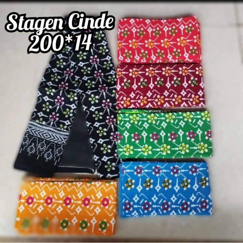 Jual Stagen Batik Cinde Beskap 2 Meter | Shopee Indonesia