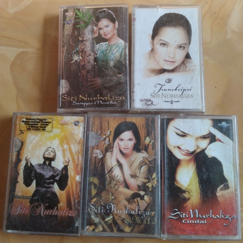 Jual Kaset pita paket borongan 5biji Siti Nurhaliza 100rb | Shopee Indonesia