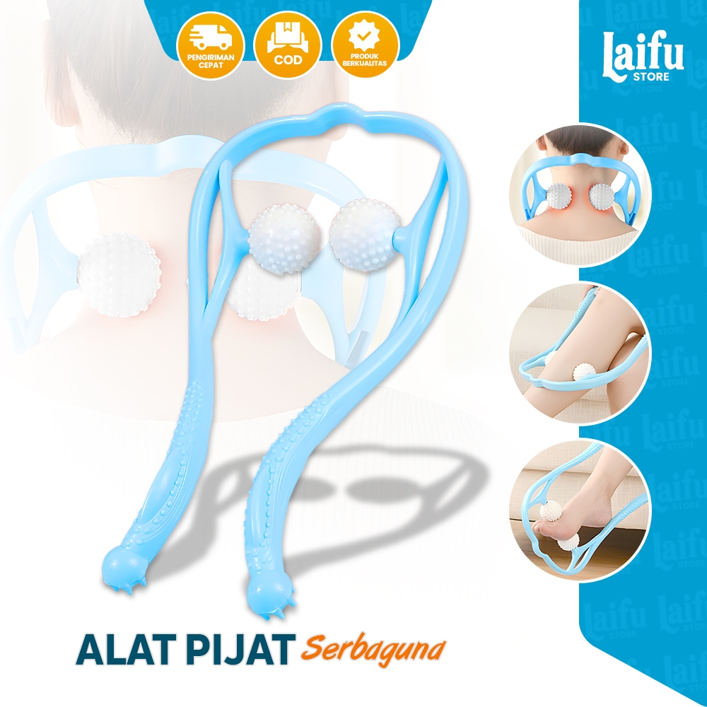 Jual Alat Terapi Leher Pijat Tulang Belakang Sakit Punggung Refleksi Pijit Kaki Paha Message ...