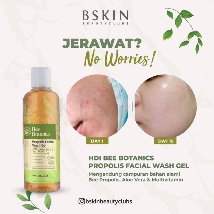 Jual BEE BOTANIC™ Propolis Facial Wash Gel - (250 gram/botol) | Shopee ...