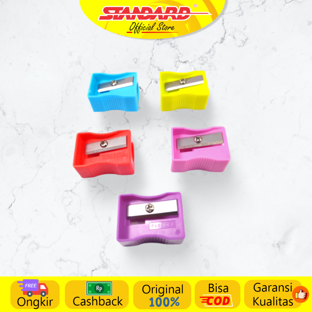 Jual Standard - Pascola Sharpener Triangular Happy Junior ( Rautan ...