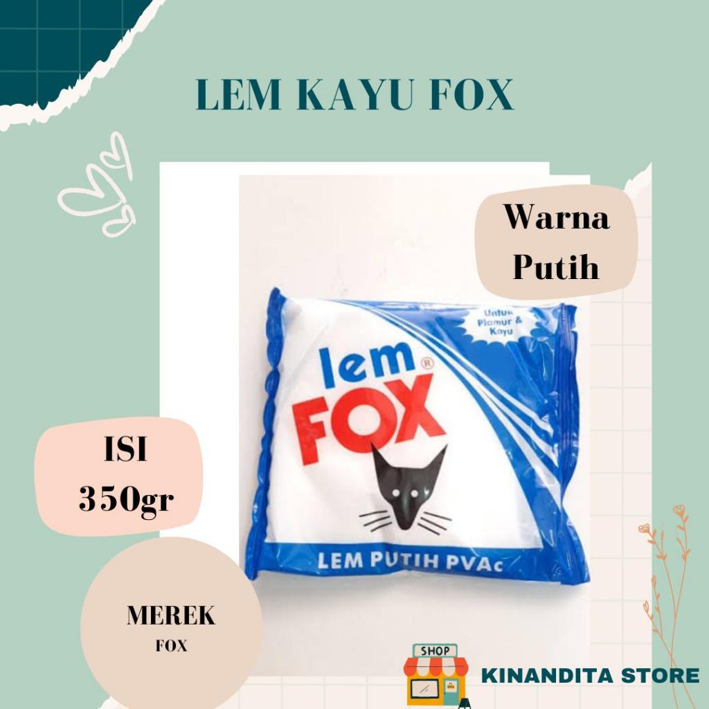 Jual LEM FOX PUTIH 350 GRAM / LEM FOX KAYU PVAC BUNGKUS BIRU | Shopee ...