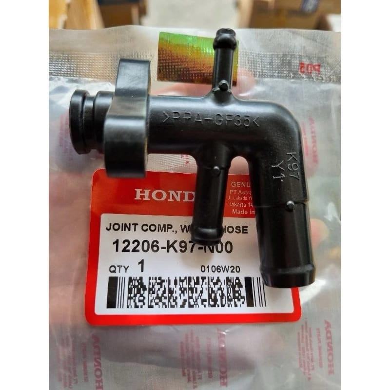 Jual Original pipa sambungan selang radiator joint comp vario 125 150 pcx 150 K97 | Shopee Indonesia