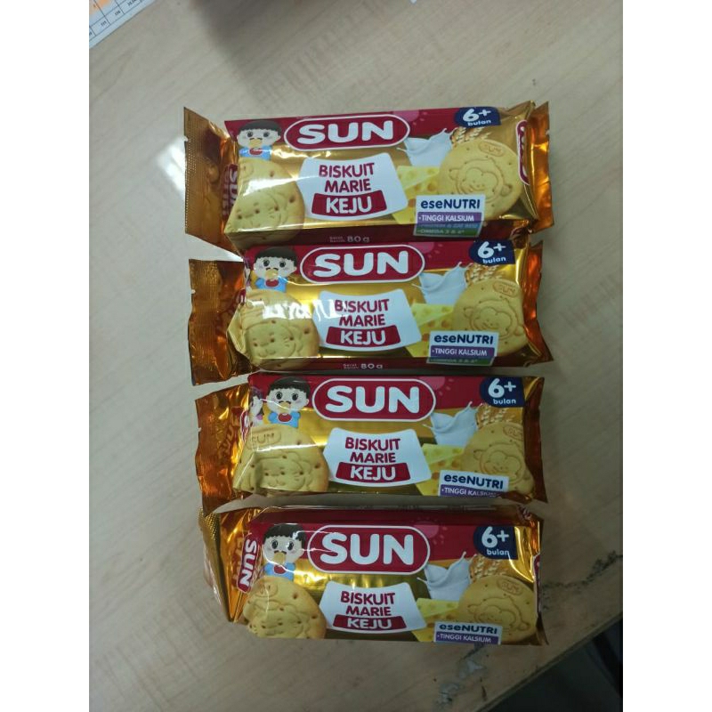 Jual SUN Biskuit Marie Keju | Shopee Indonesia