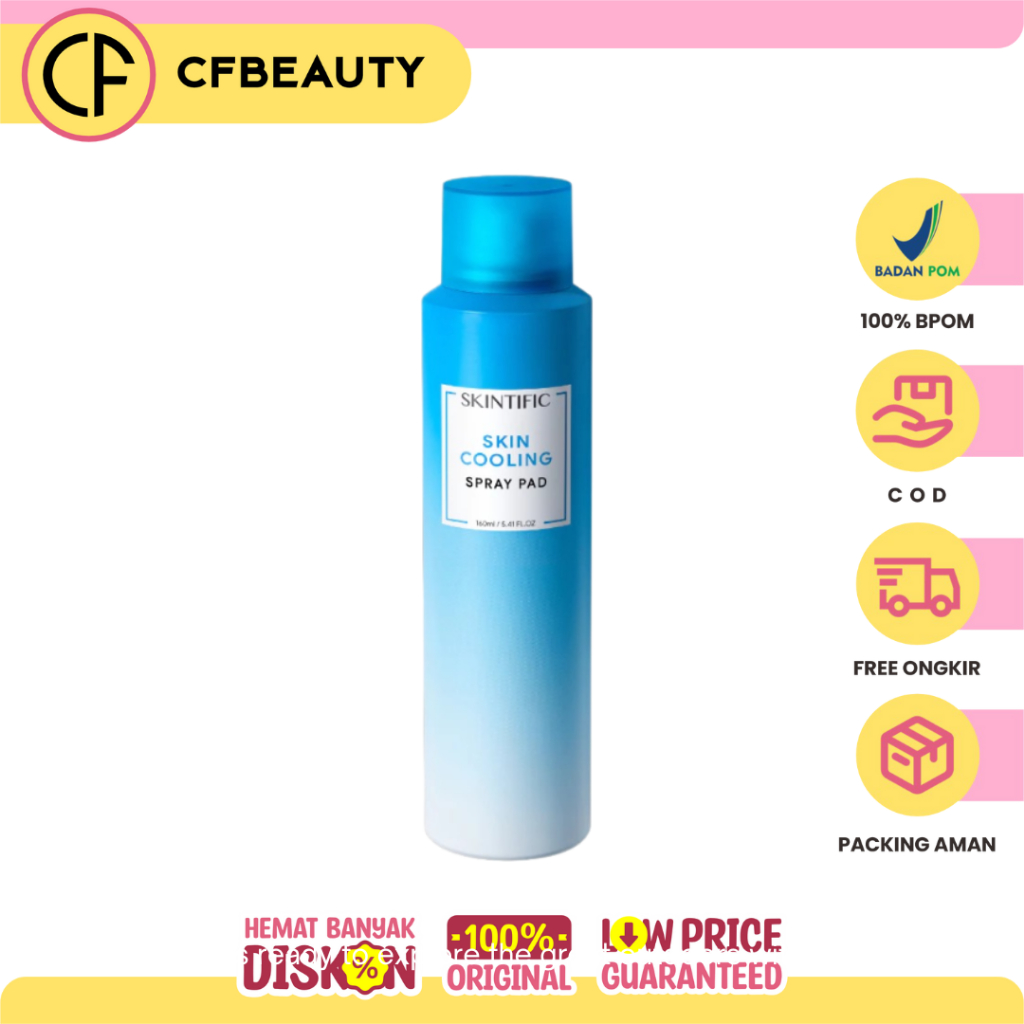 Jual SKINTIFIC - Cooling Spray Pad 160ml | Calms Acne Redness 3-Second ...