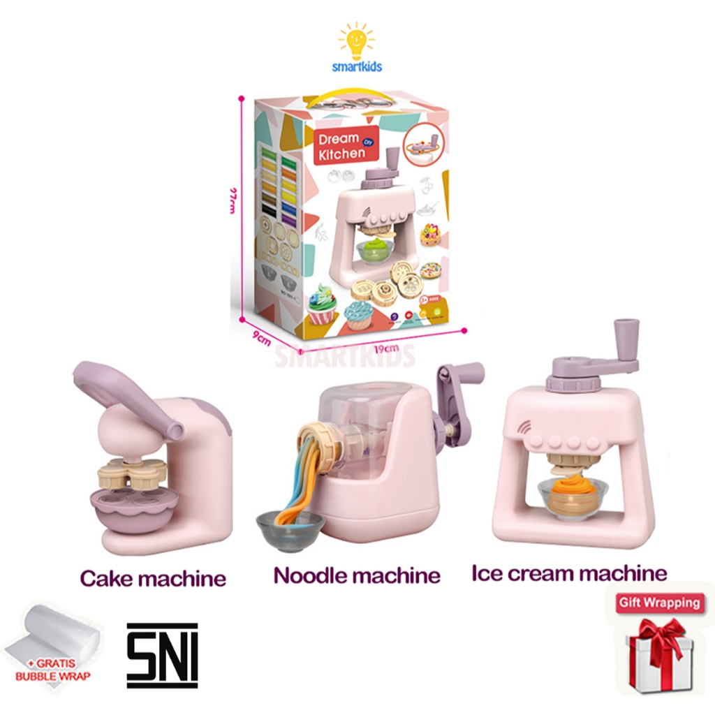 Jual Mainan Kitchen Alat Masak Dapur Clay Polymer Dough Set / Slime ...