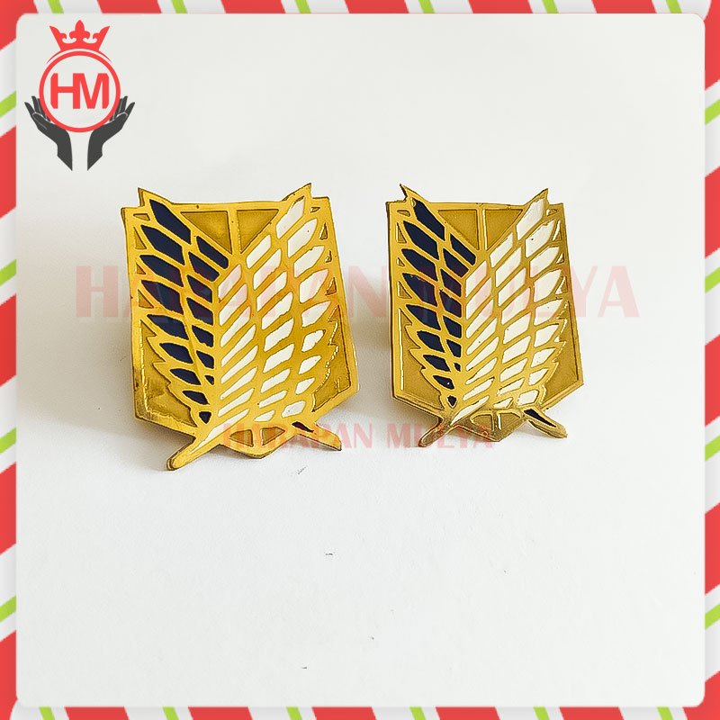 Jual Bros Sasageyo Pin Logo Sasageyo Scouting Legion Attack On Titan ...