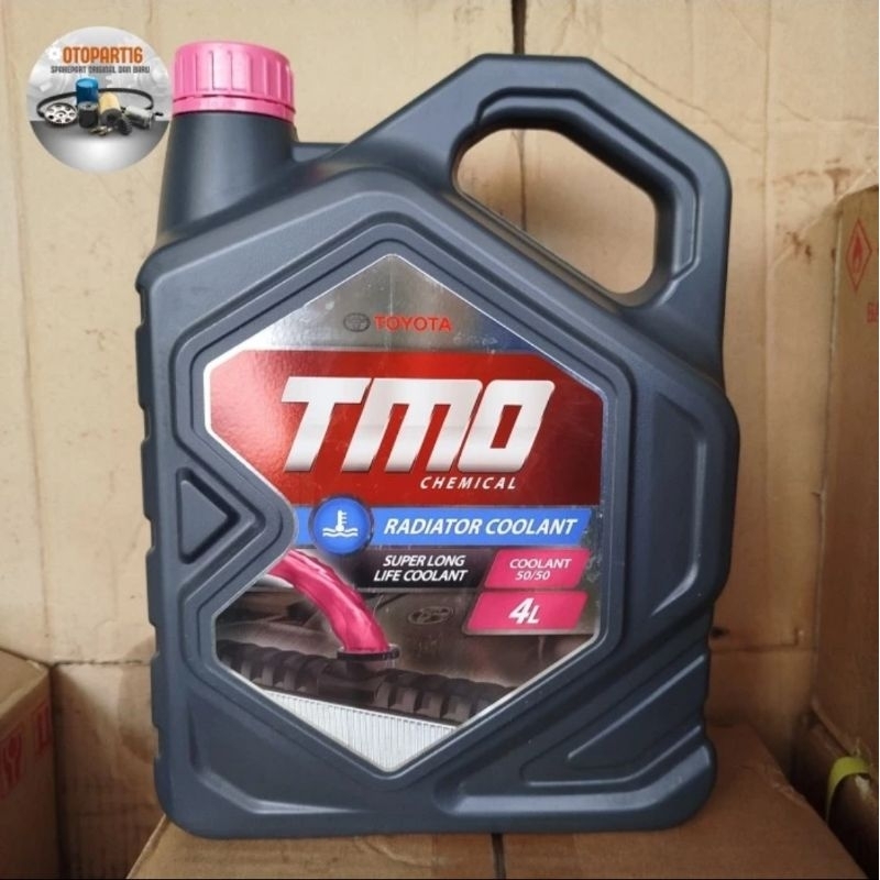 Jual TMO Air Radiator Coolant 50/50 Long Life 4 Liter (GALON) Original ...