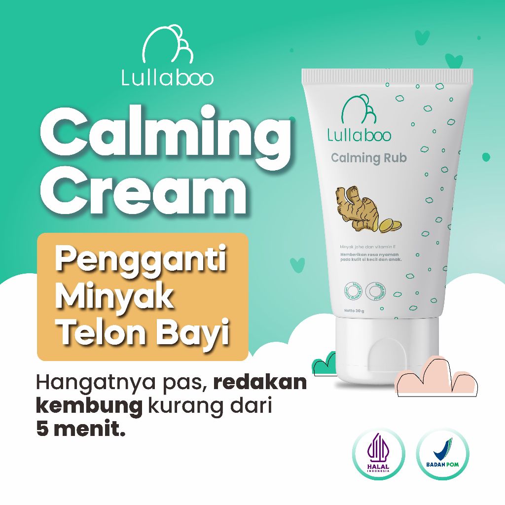 Jual Lullaboo Calming Bayi Cream - Pengganti Minyak Telon - Rub Cream ...