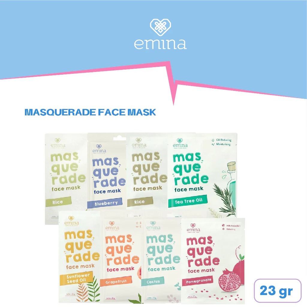 Jual Emina Masquerade Sheet Mask 23gr | Shopee Indonesia