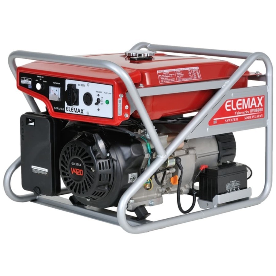 Jual ELEMAX Generator Genset 5500 5000 Watt SV 6500 R | Shopee Indonesia