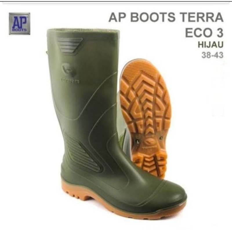 Jual SEPATU AP BOOTS TINGGI/SEPATU KERJA AP BOOTS TERRA /SEPATU KEBUN ...