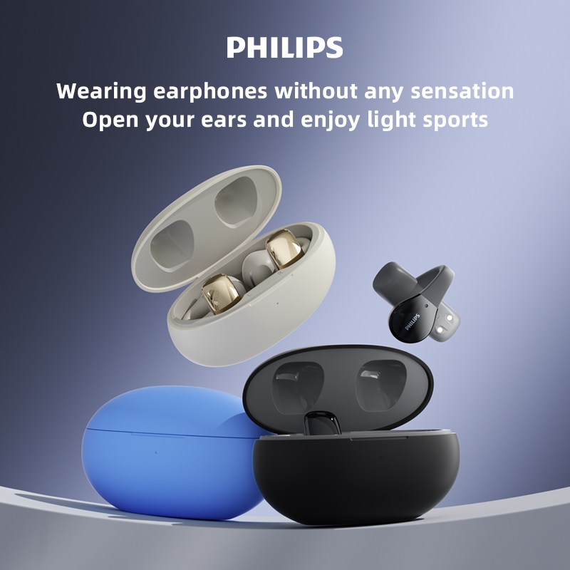 Jual PHILIPS TAT2719 Clip TWS Clip On Open Ear True Wireless Earbuds ...
