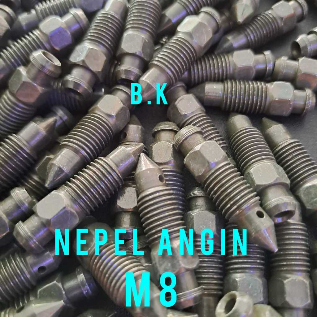 Jual Nepel Angin M8 Halus/Nepel Pembuangan Angin M8 Baut 12 | Shopee ...