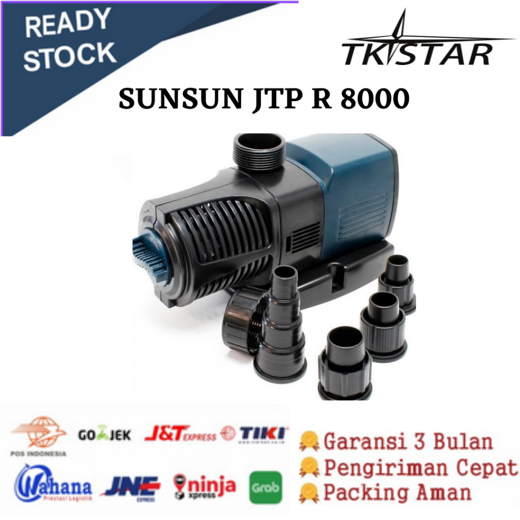 Jual SUNSUN JTP R 8000 LITER JTPR 8 JTP R POMPA CELUP KOLAM IKAN AQUARIUM | Shopee Indonesia