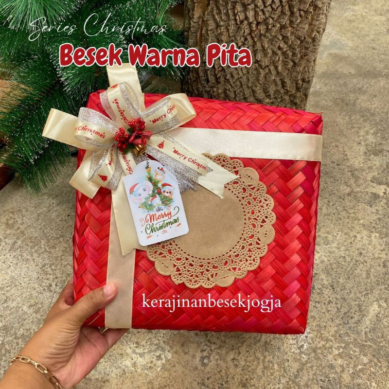 Jual SERIES CHRISTMAS | besekan besek nasi besek snack natal kado natal ...