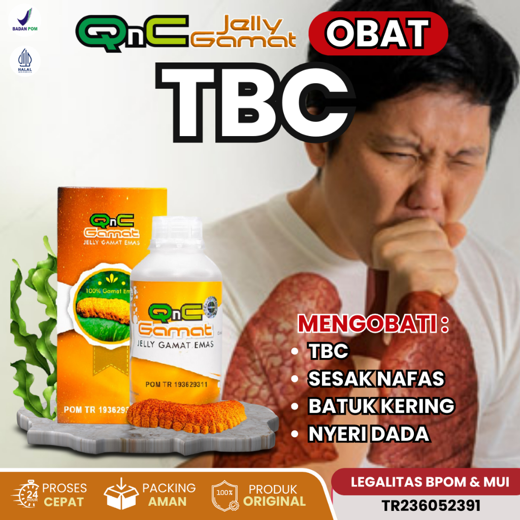 Jual QnC Jelly Gamat - Obat TBC Tuberkulosis Obat Sesak Nafas Obat ...