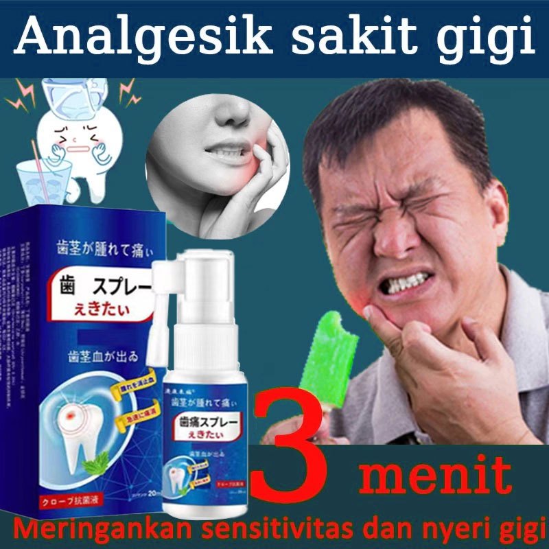 Jual Obat sakit gigi Semprot Sakit Gigi 20ml Menenangkan Periodontitis ...