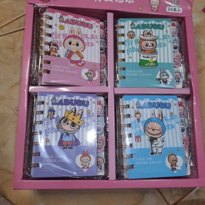Jual Buku Diary Notebook Labubu Ring Pembatas Viral | Shopee Indonesia