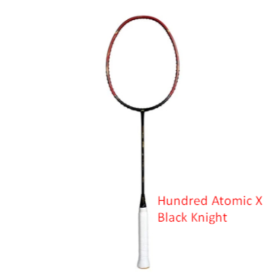 Jual Raket Badminton HUNDRED ATOMIC X BLACK KNIGHT DARK SWORD Original ...