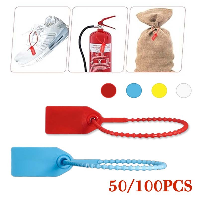 Jual 50pcs Security Seal Segel Segel Locis Sil Pengaman Apar Plastik ...